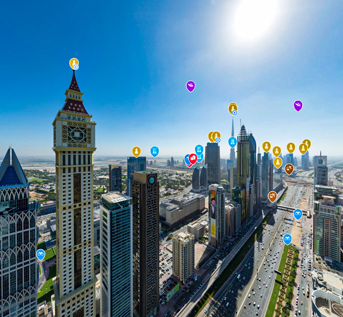 Dubai360. Dubai's largest and highest quality city 360 virtual tour ...
